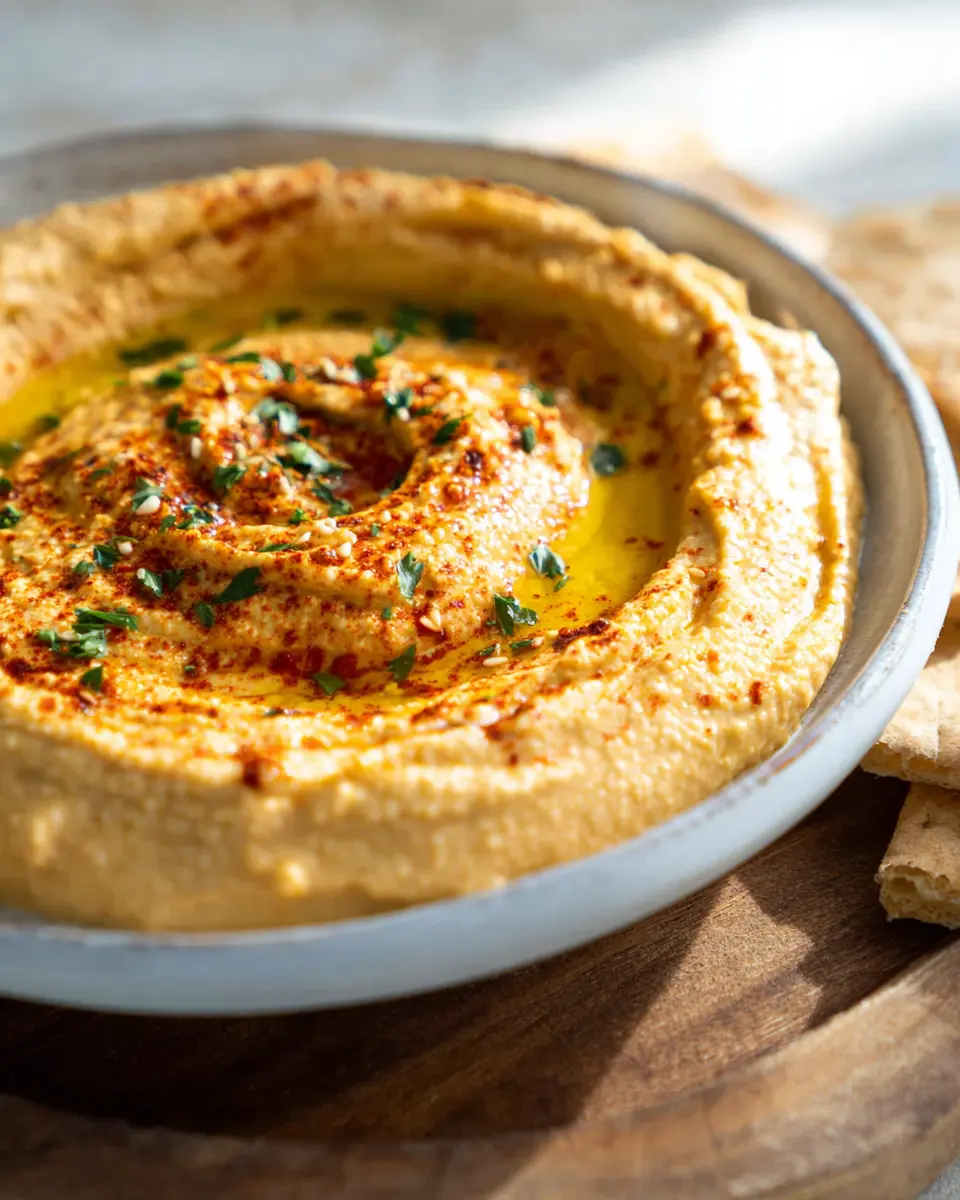 easy hummus